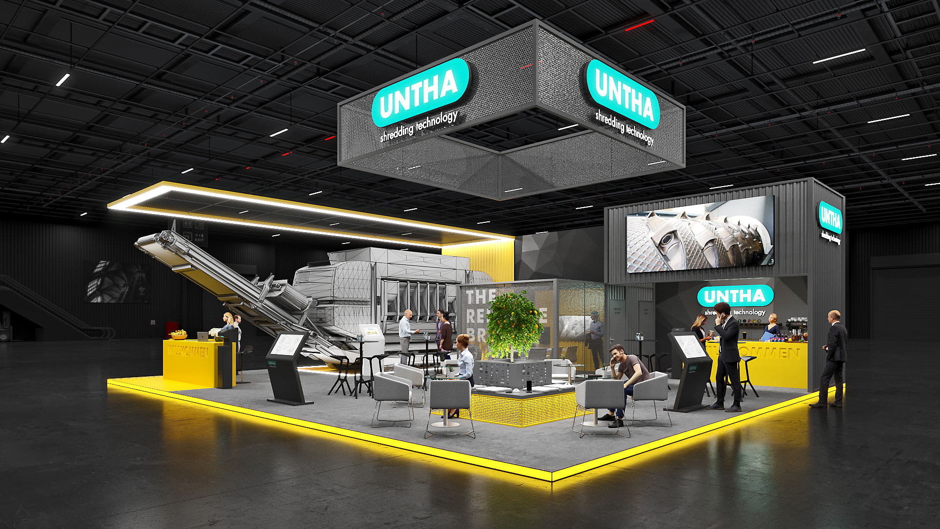 UNTHA | Messekonzept